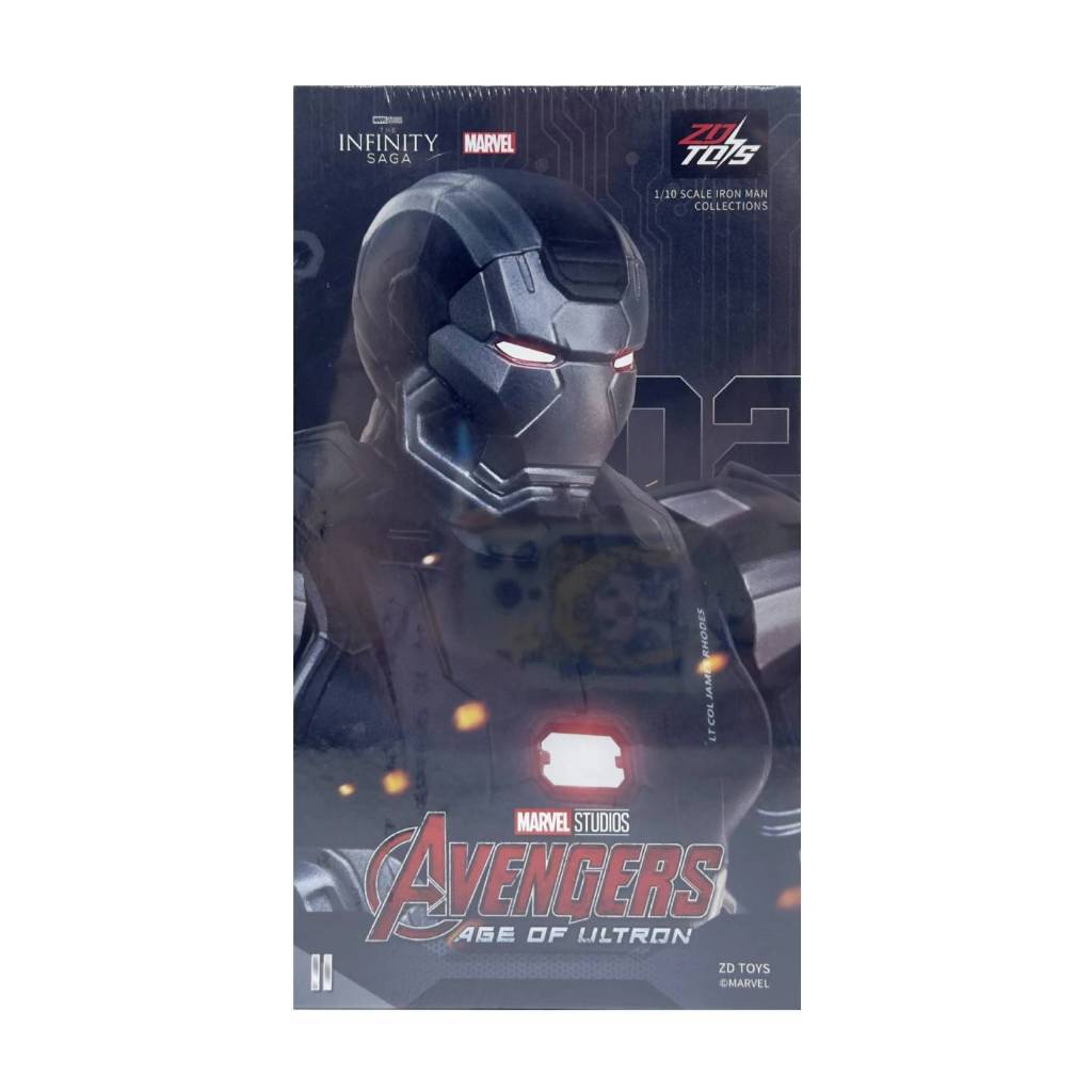 ZD Toys Iron Man 3 7'' Age of Ultron War Machine Mark II | Shopee Singapore