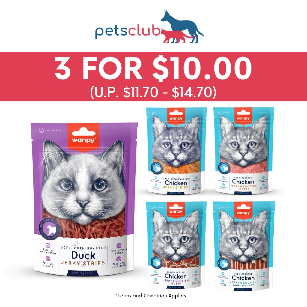 [PROMO] Wanpy - Oven Roasted Cat Treats, 5 Variants Available, 80g ...