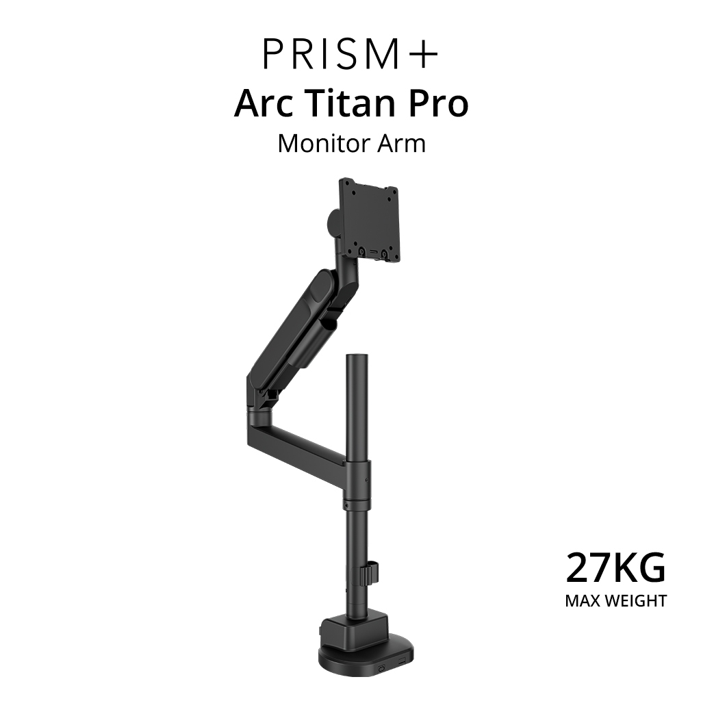PRISM+ Arc Titan Pro Monitor VESA Monitor Arm | Shopee Singapore