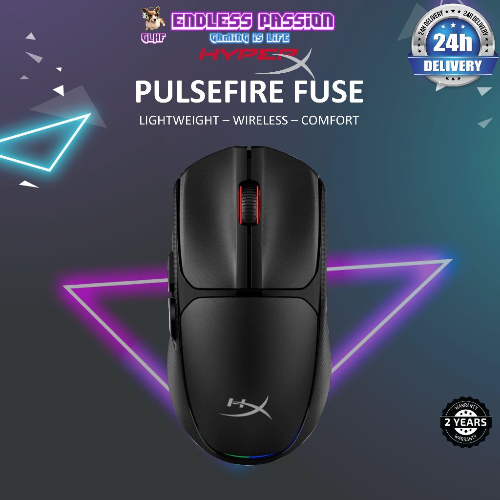 HyperX Pulsefire Fuse - Wireless Gaming Mouse | Shopee Singapore
