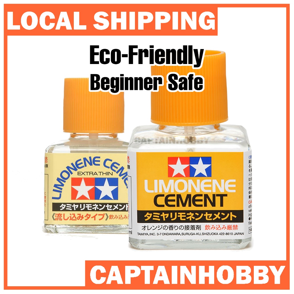 Tamiya Limonene Cement Series – Orange-Scented Glue for Plastic | Eco ...