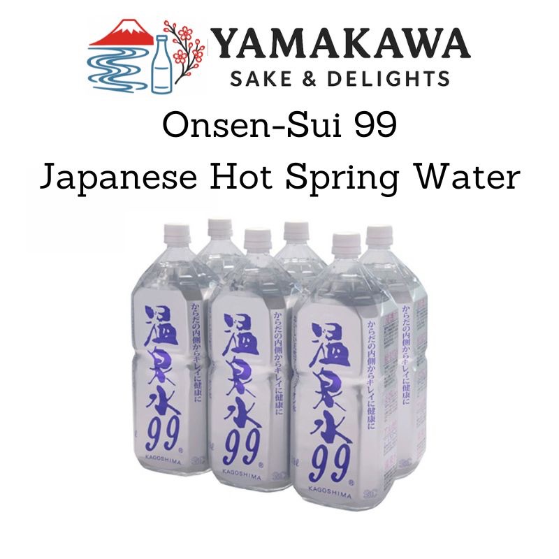 [Onsen-Sui 99] Japanese Hot Spring Water (2000ml x 6 Bottles) | Shopee ...