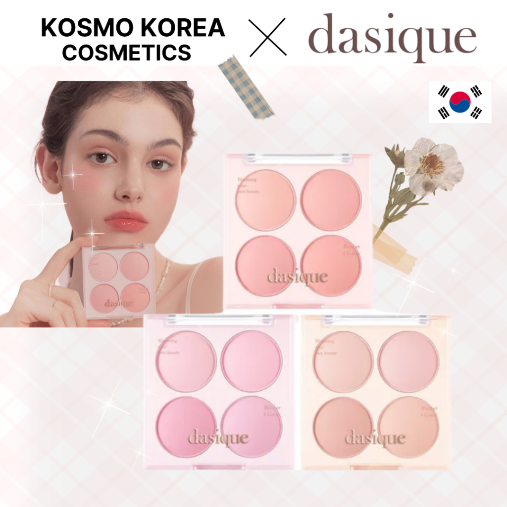 [Dasique] Blending Mood Cheek Blush Soft Natural Glow, Long-Lasting ...
