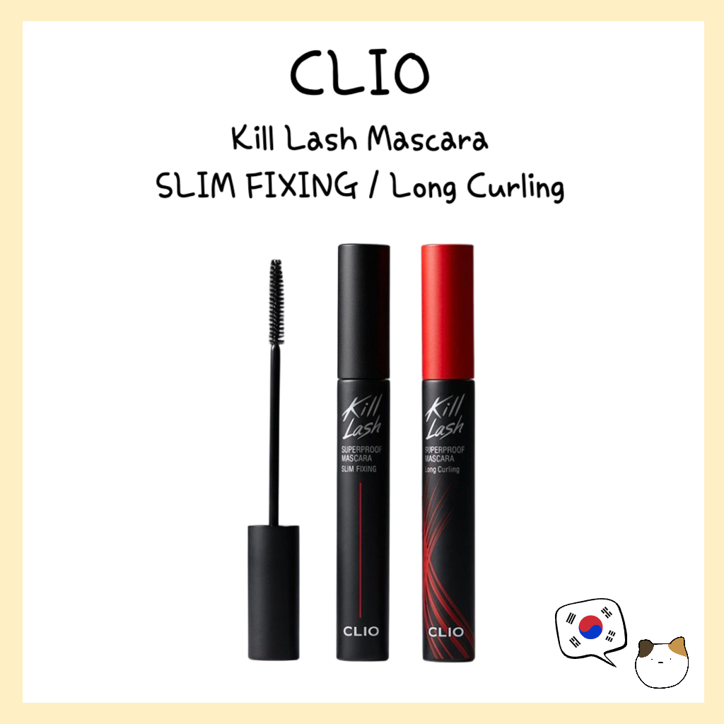 CLIO Kill Lash Mascara SLIM FIXING / Long Curling - shipping from korea ...