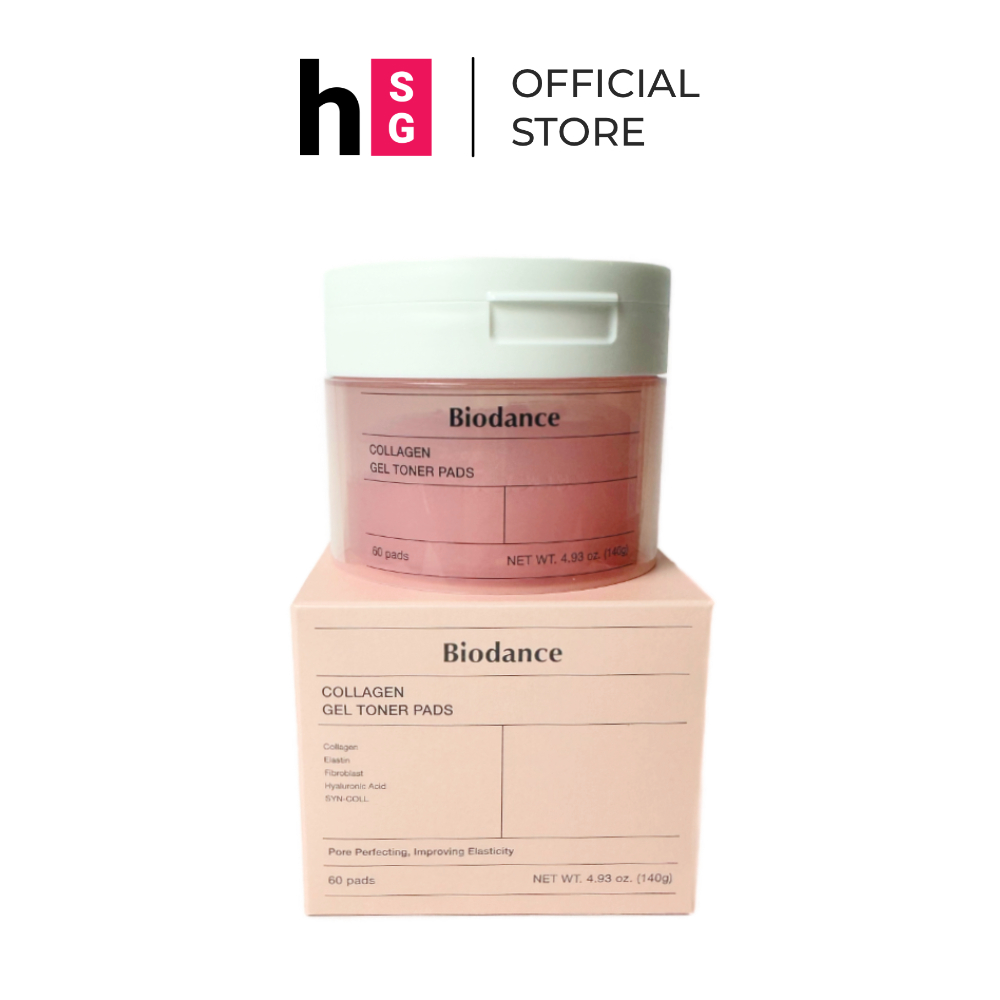 BIODANCE Bio Collagen Gel Toner Pads - 60 pads (140g) | Shopee Singapore