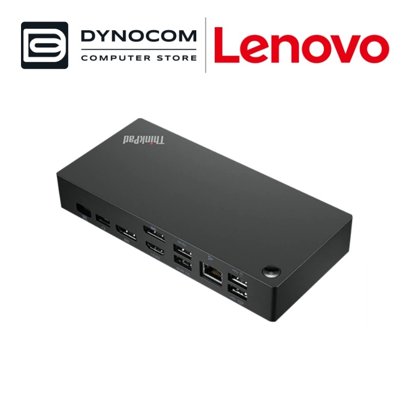 Lenovo ThinkPad Universal USB-C Dock 40AY0090UK | UK Power Plug | 3 ...