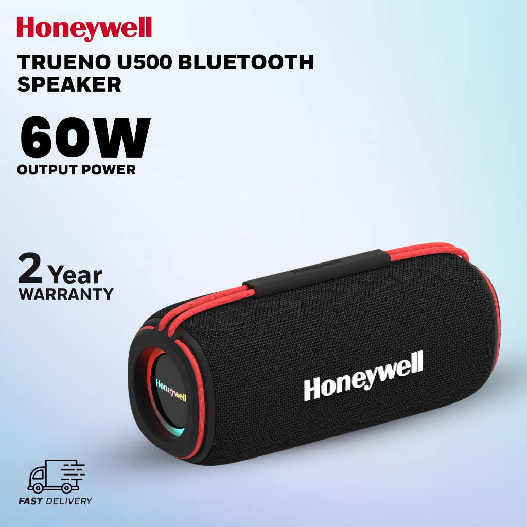 Honeywell Trueno U500 60W Bluetooth Speaker, Deep Bass, 18H Playtime ...