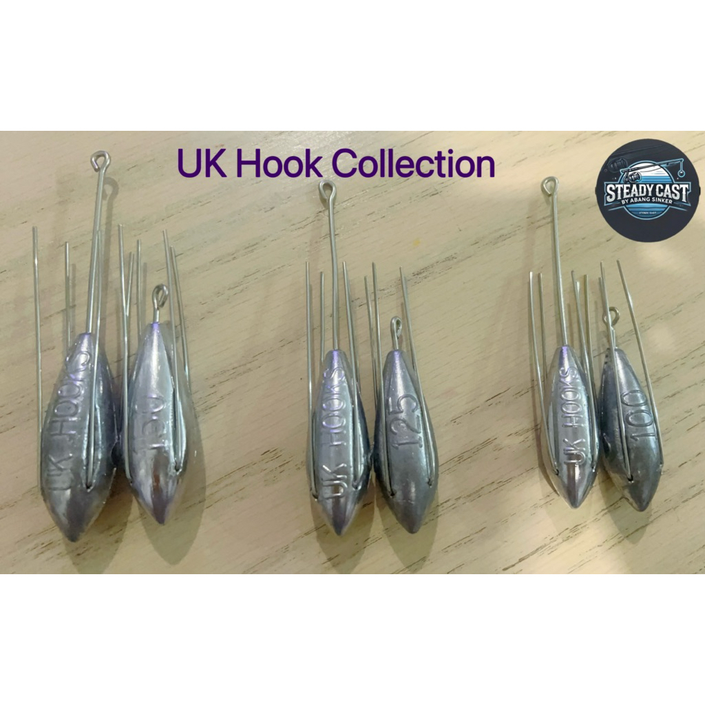UK Hook Anchor Sinker 🇬🇧 🇸🇬 (Premium Fishing Weights) | Shopee Singapore
