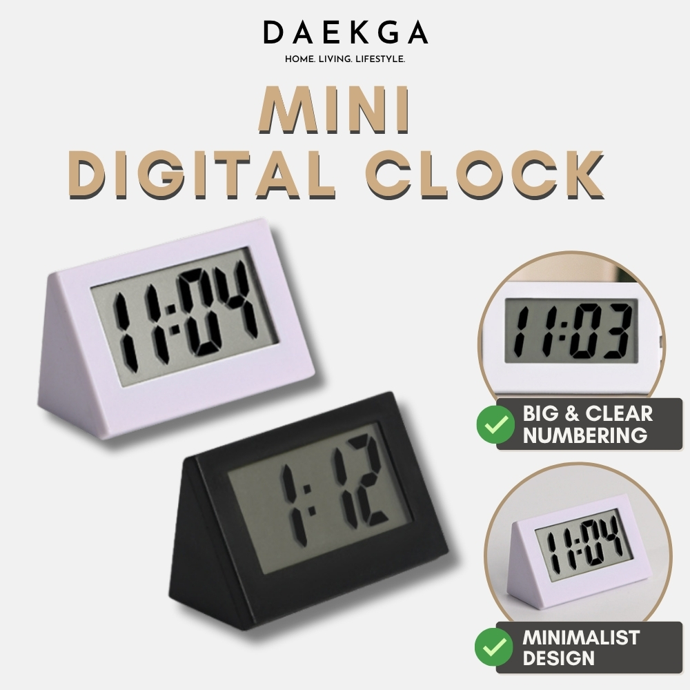 [SG SELLER] Mini Desk Clock / Mini Digital Clock | Shopee Singapore