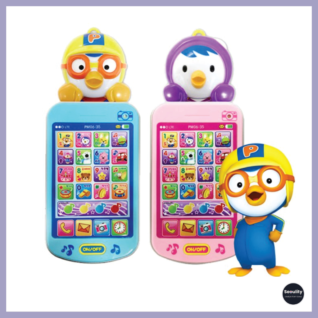 [Pororo] Kids Phone Toy｜Interactive Music Smartphone｜Learning Toy for ...