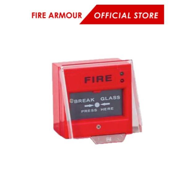 Manual call point comes with break glass (Supply only) | Shopee Singapore