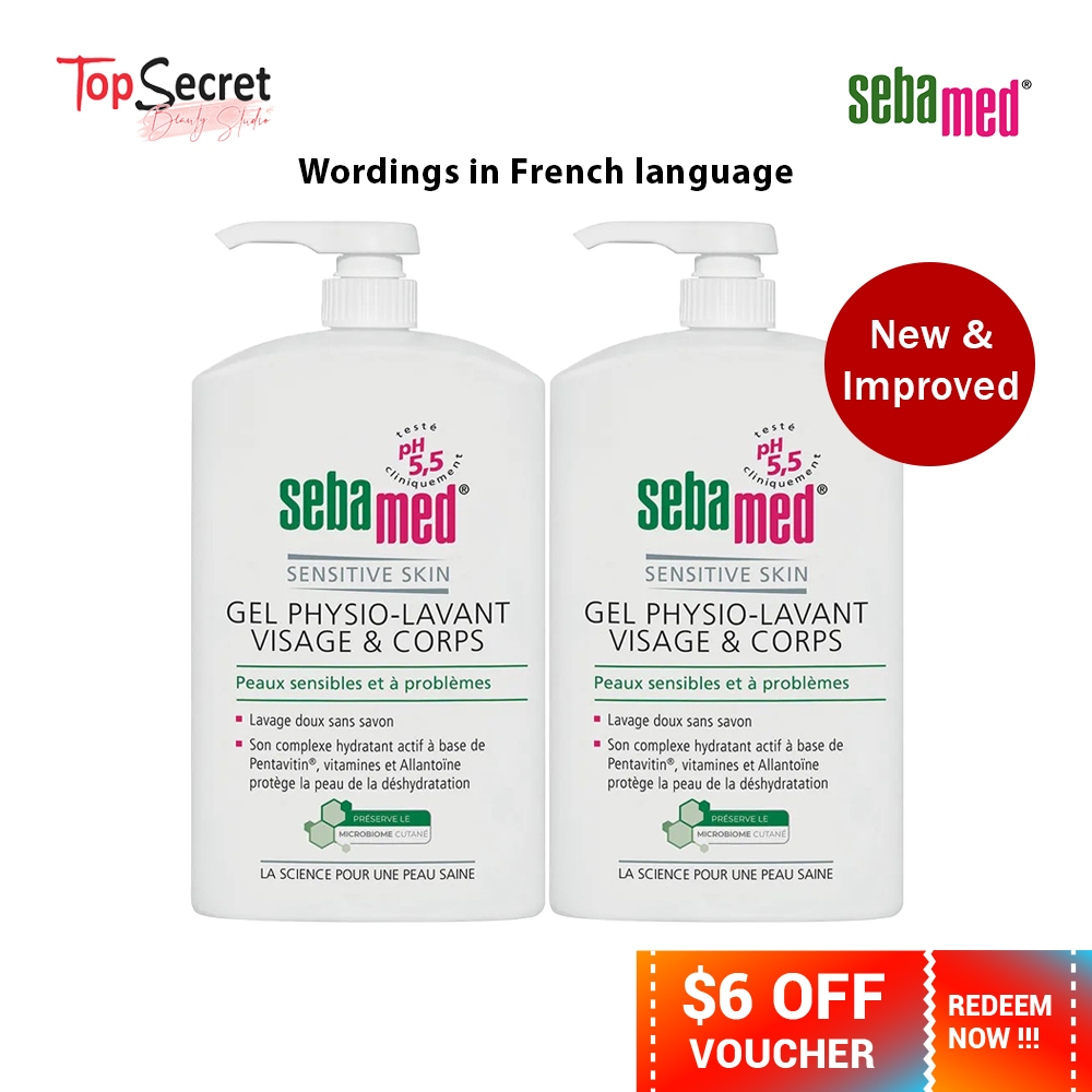 Shopee Best-Selling!! Sebamed Liquid Face & Body Wash 1L (in French ...