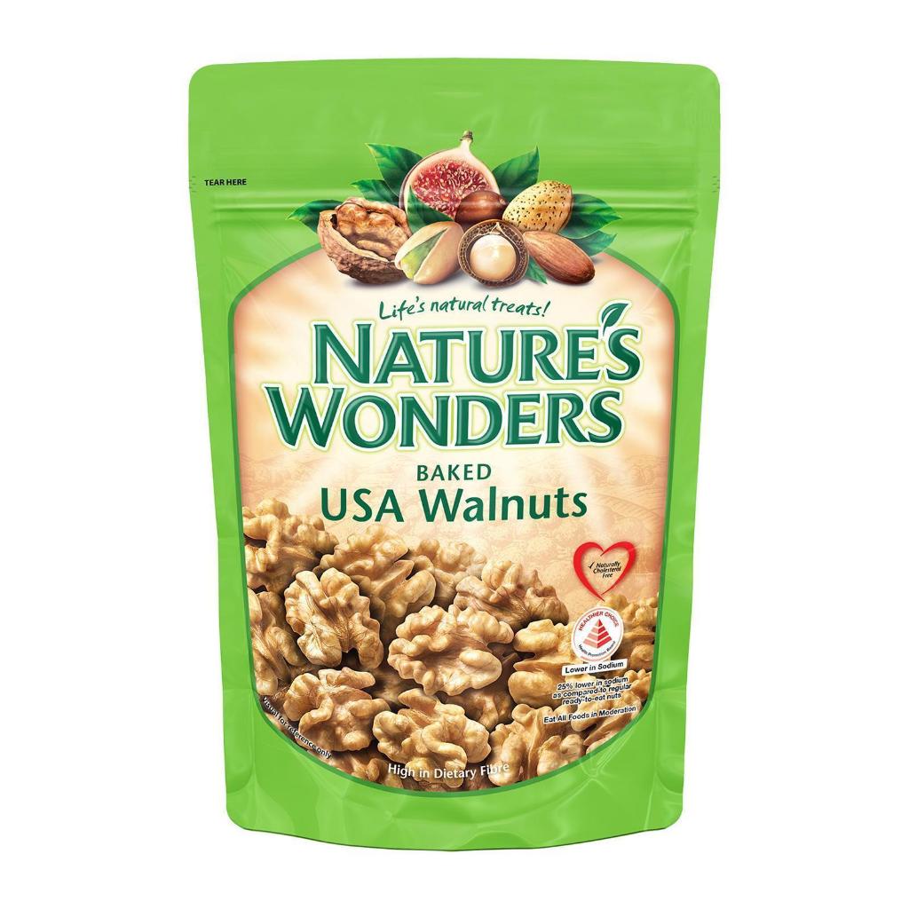 Nature's Wonders Baked USA Walnuts (200g) | Shopee Singapore