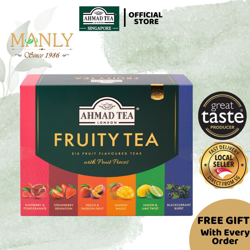 Ahmad Tea Fruitytea Selection Tea [2 Boxes] (Halal) | Shopee Singapore