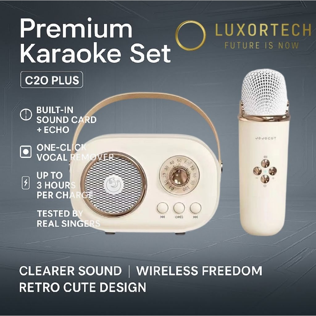 🇸🇬Local Seller free 🚚 Original Luxortunes portable Mini Karaoke Premium ...