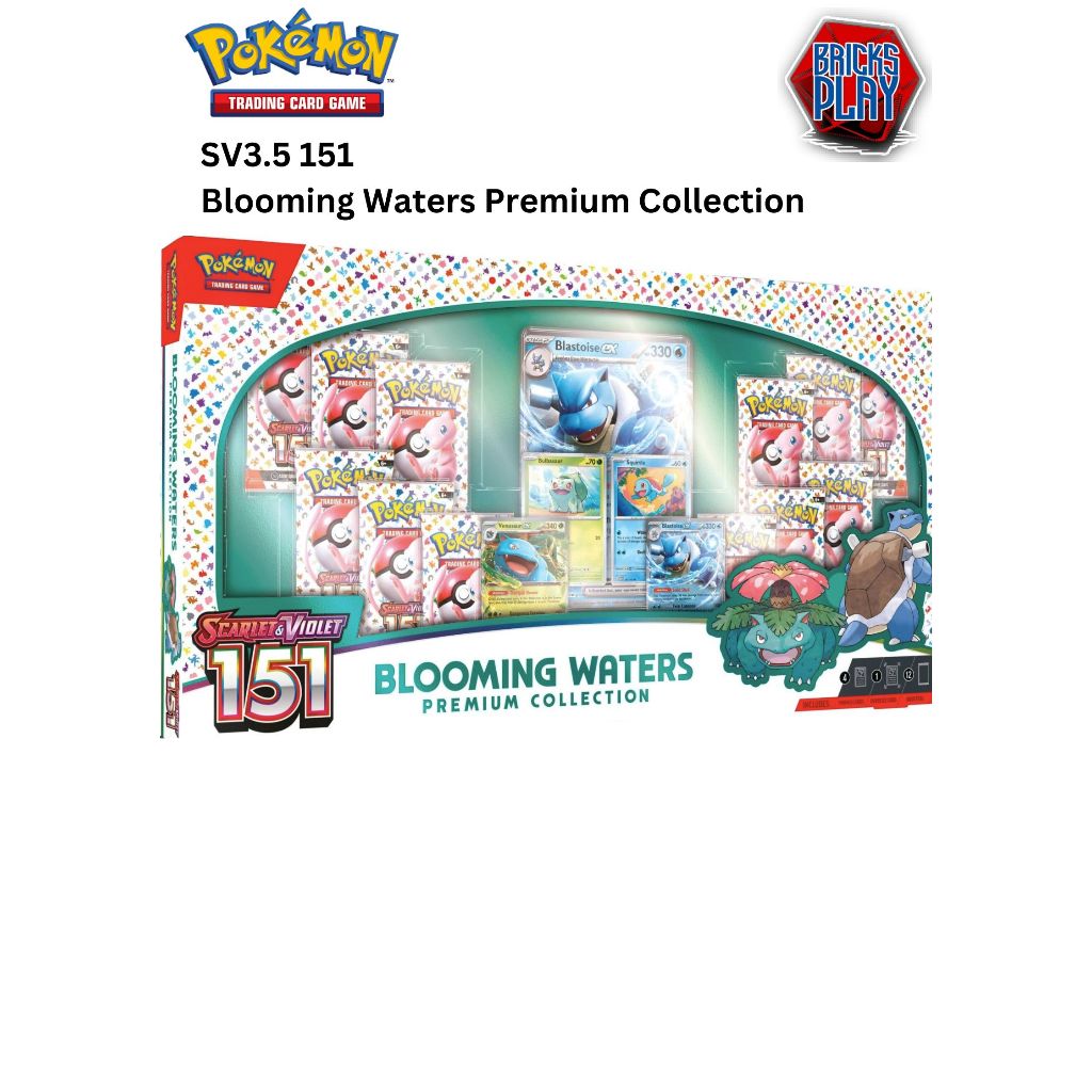 Pokemon TCG: Blooming Waters 151 Premium Collection | Shopee Singapore