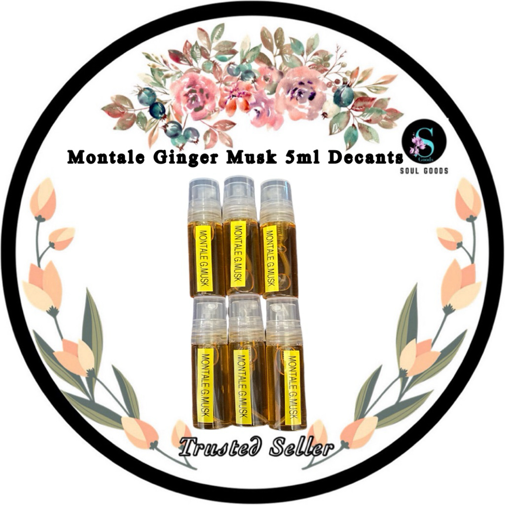 Montale Ginger Musk EDP 5ml Decants for Unisex | Shopee Singapore