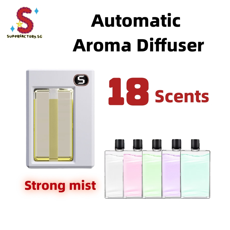 [SG Stocks]Automatic Aroma Diffuser Rechargeable Essential Oil ...