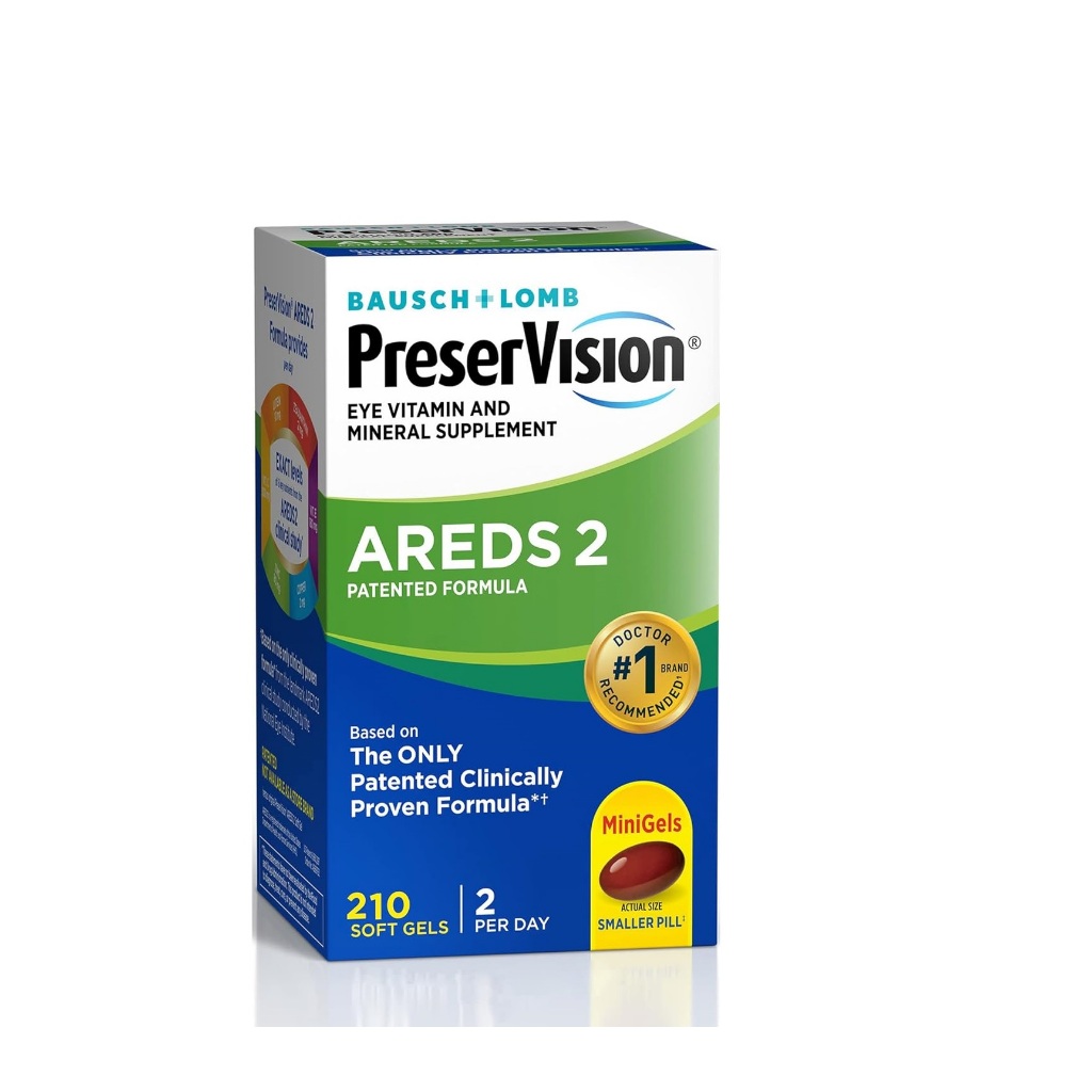 PreserVision AREDS 2 Formula, 210 Soft Gels(Exp:11/2026) | Shopee Singapore