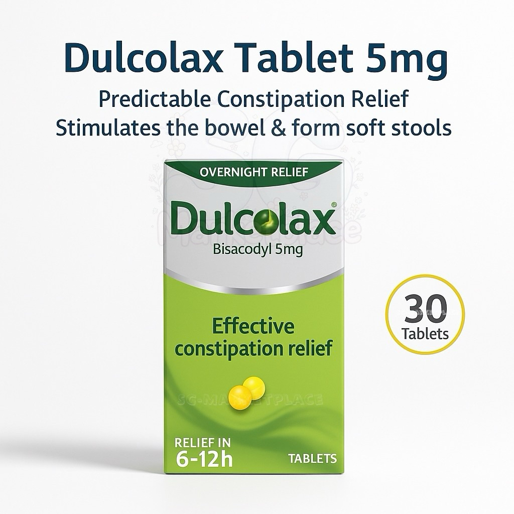 Dulcolax 5mg Tablets | Fast Predictable Constipation Relief Medication ...