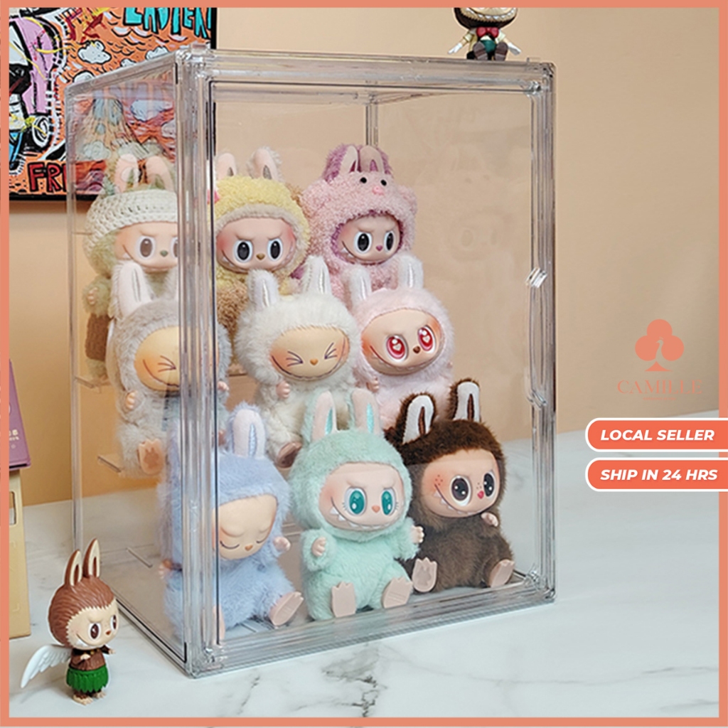 [Buy 3 Get 4] Labubu Display Box Fit 9pcs of Popmart Vinyl Plush with ...