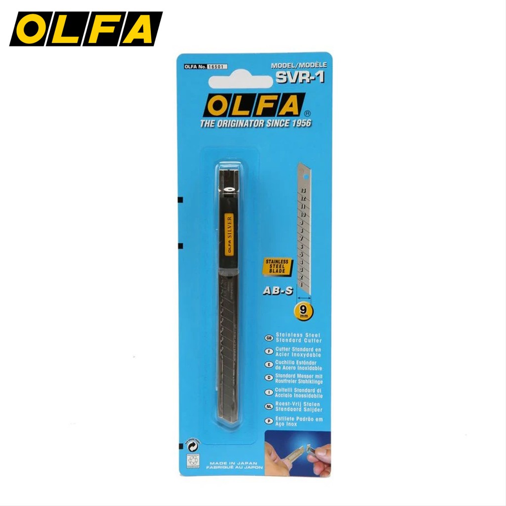 OLFA Stainless Steel Slide Lock Cutter / Pen knife SVR-1 Ideal for use ...