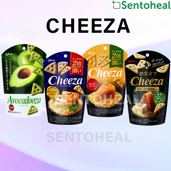 Glico Cheeza - Cheddar Cheese/ Camembert/ Avocadooza - crackers ...