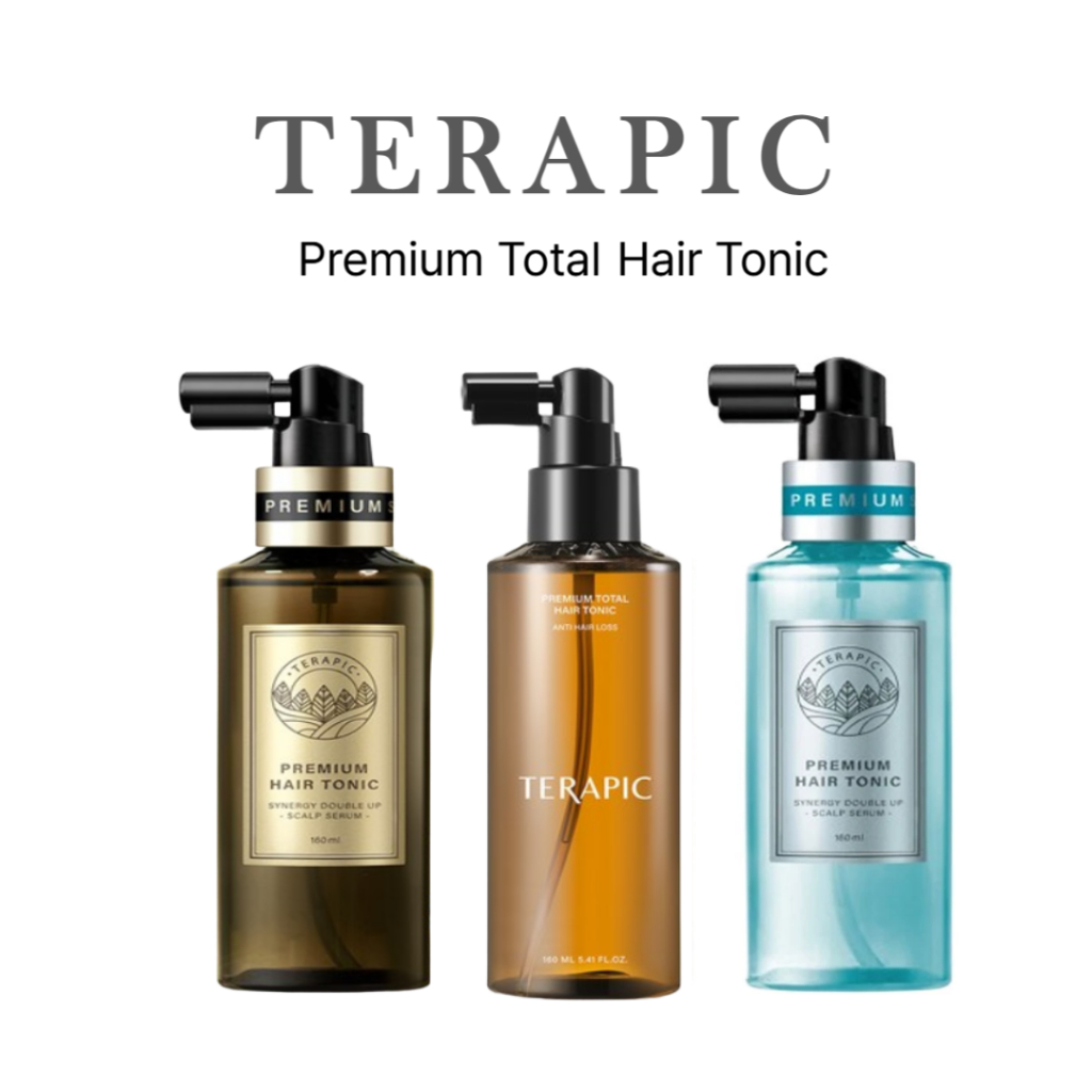 [TERAPIC] Premium Total Hair Tonic 160ml 3Types /Anti Hair Loss, Volume ...