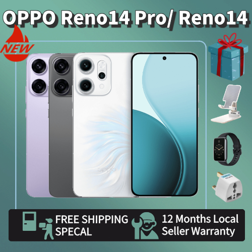 OPPO Reno 14 Pro丨oppo Reno 14丨Mediatek Dimensity 8450 Dual Sim 5G Phone 6200mAh Battery Life ...