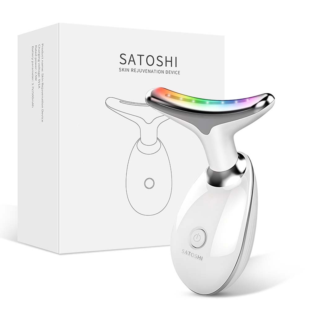 💖Christmas Gift💖SATOSHI Skin Rejuvenate Device Neck Massager Beauty ...
