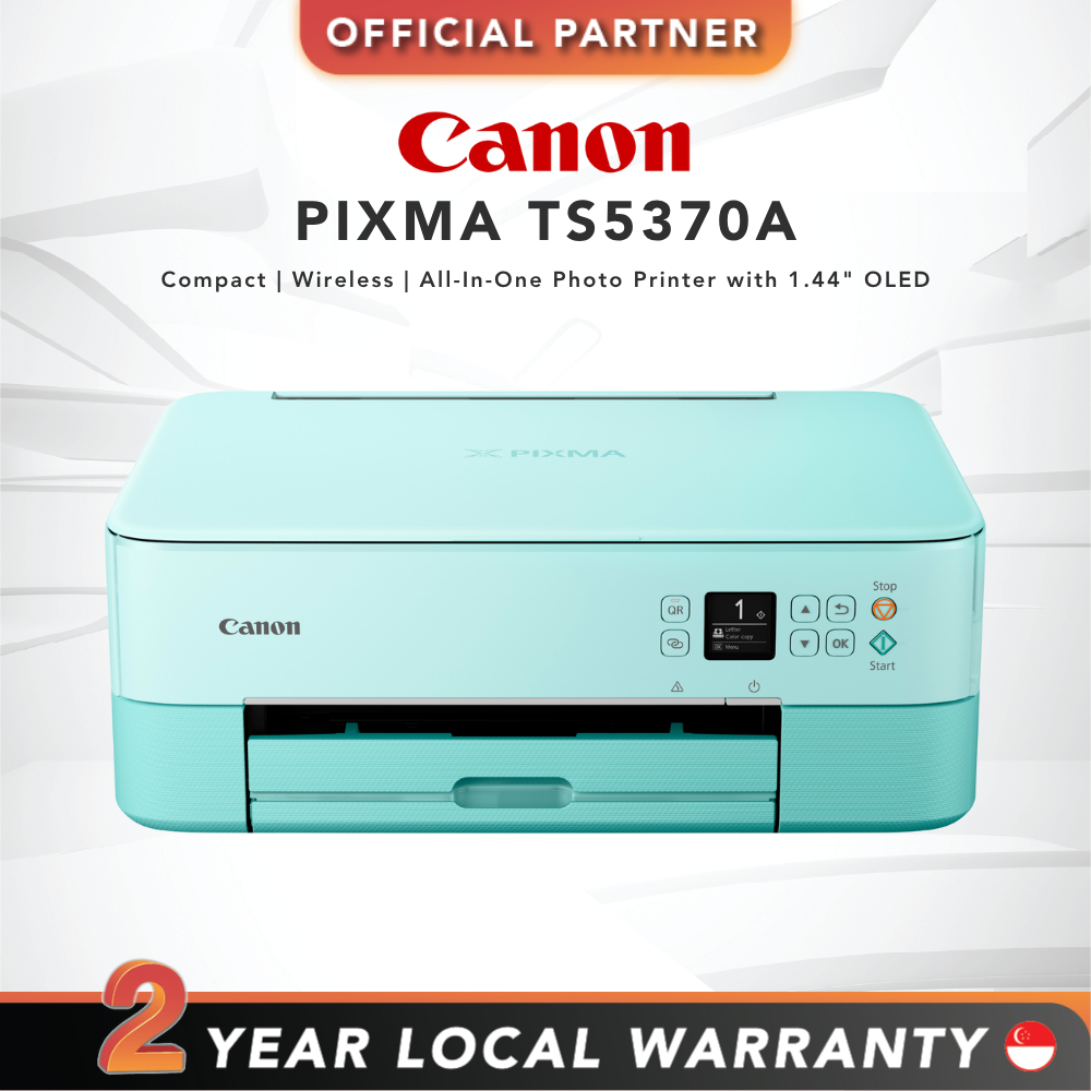 [FAST SHIP] Canon PIXMA TS5370A Compact Wireless Photo All-In-One with ...