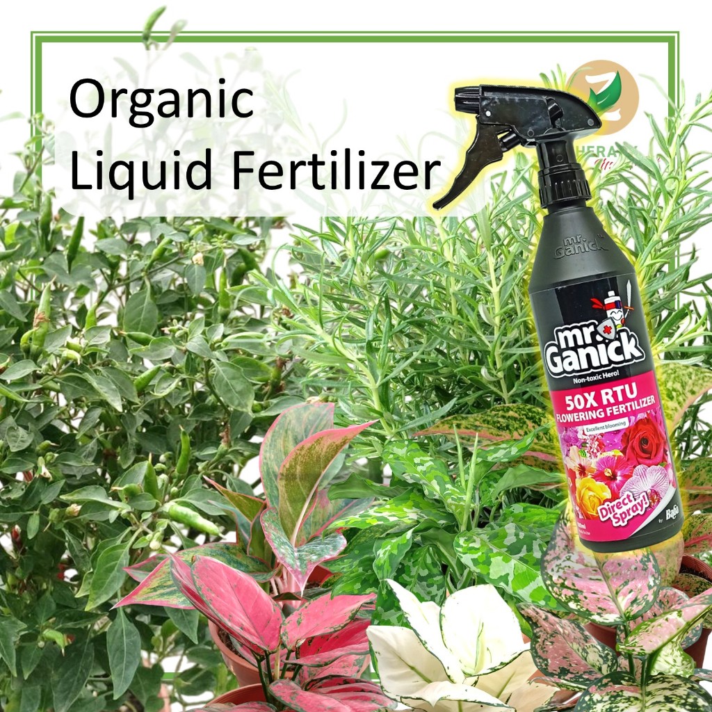 ֍Local Seller֎ MR GANICK Organic Fertilizer Spray | Shopee Singapore