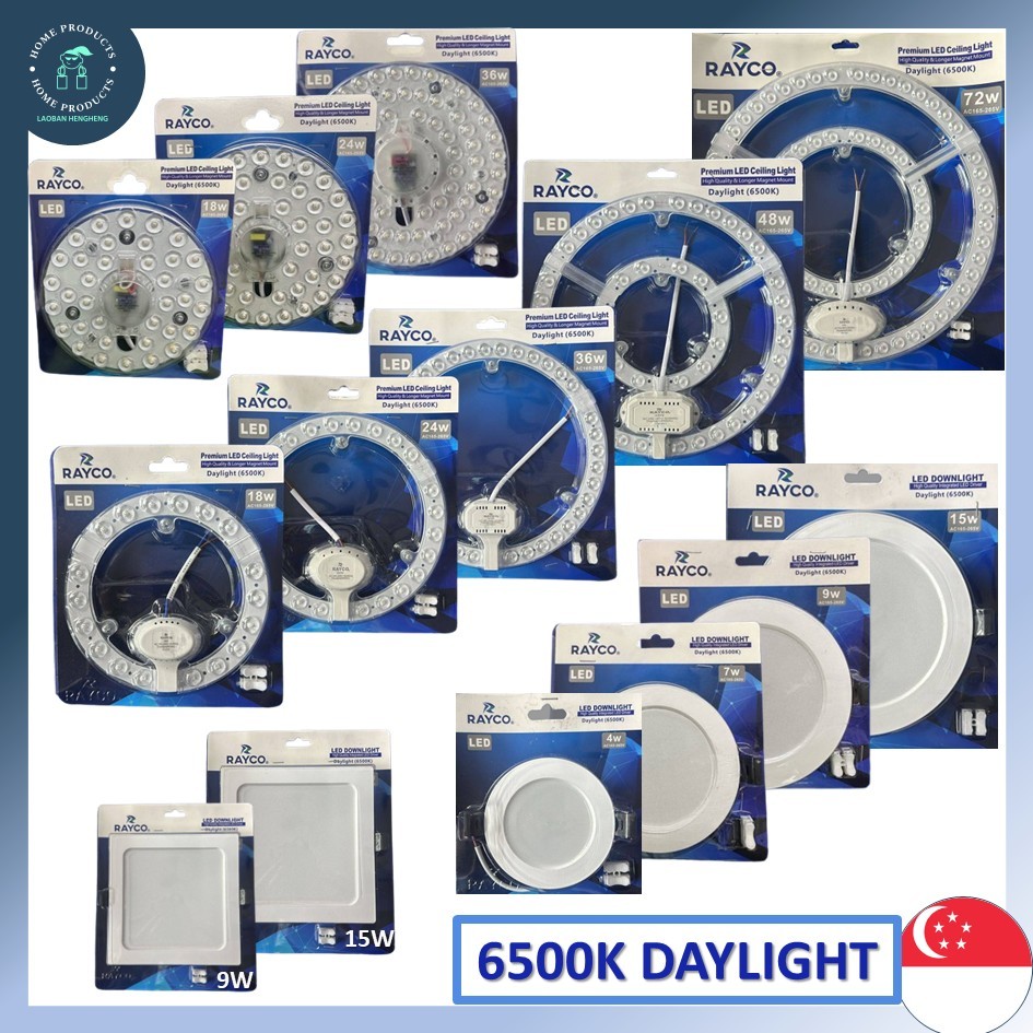 🇸🇬【SG LBHH】Rayco LED Light/MAGNET LIGHT/LED Downlight/Square Light ...