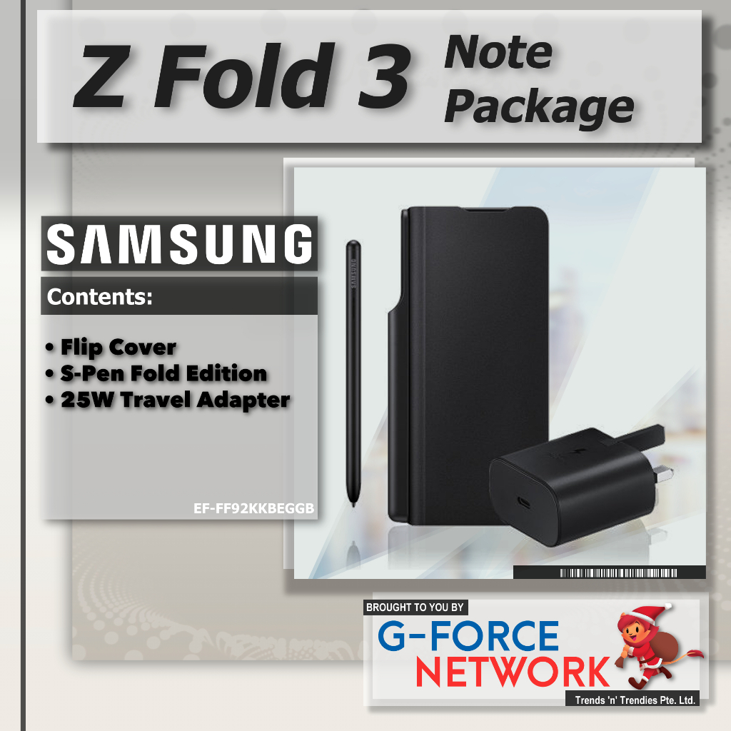 Samsung Z Fold 3 Note Package / Starter Kit | Shopee Singapore