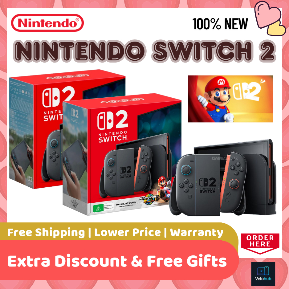 [Ready Stock] Nintendo Switch 2 Console/Nintendo Switch 2 Mario ...