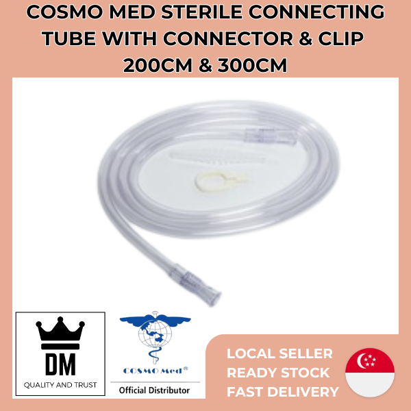 【SG Ready Stock】Cosmo Med Sterile Connecting Tube With Connector & Clip ...