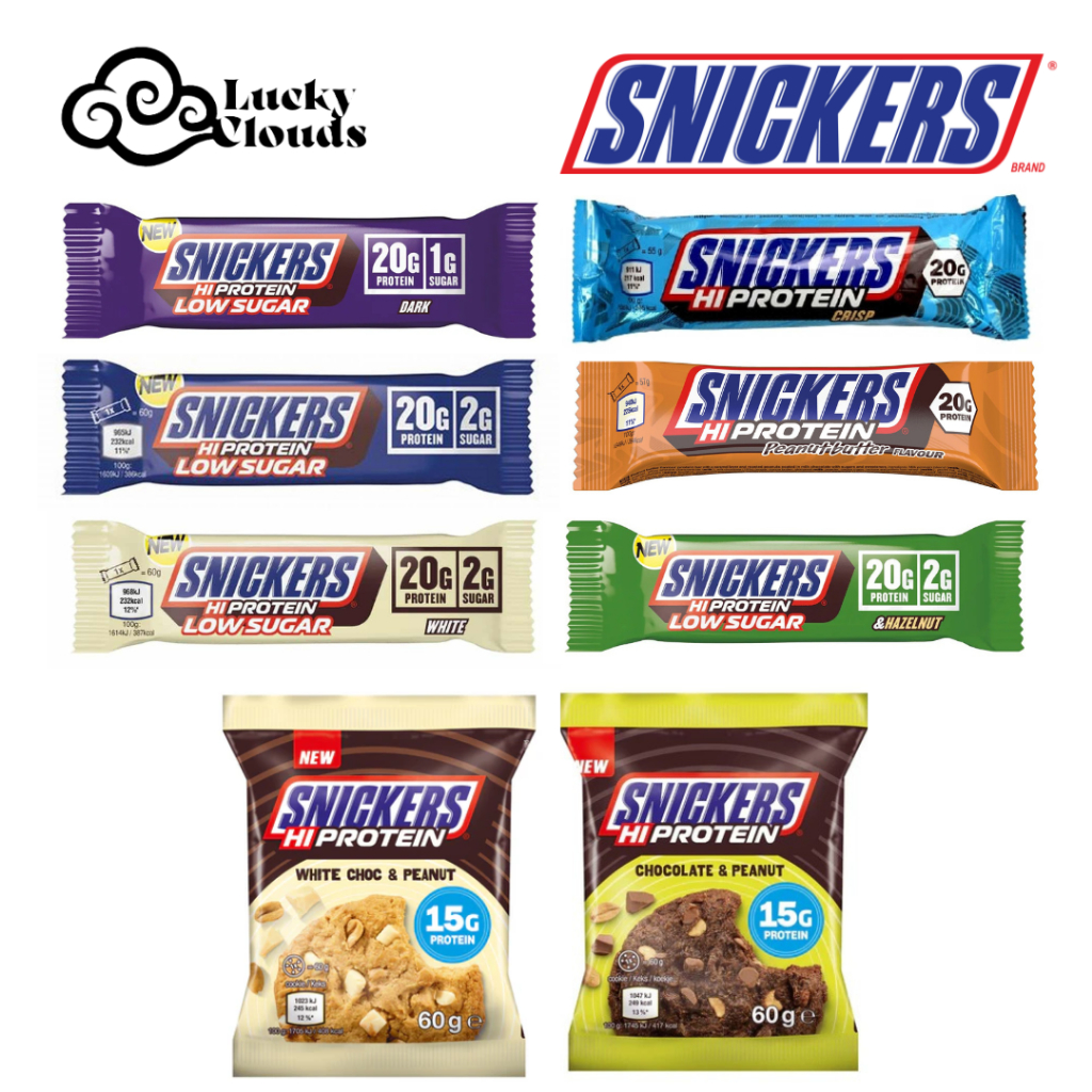 Snickers Protein bar - Hi Protein - Low Sugar | Shopee Singapore