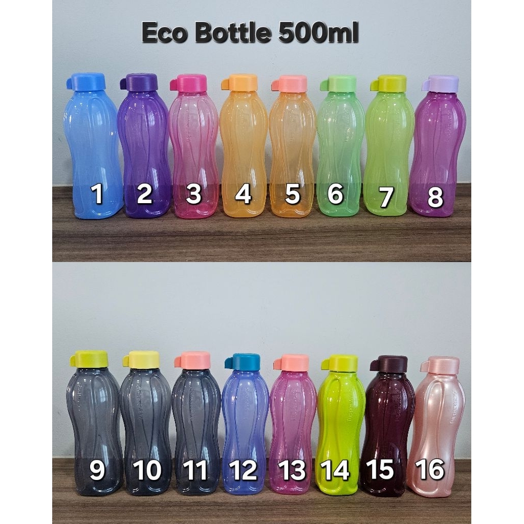 Tupperware Eco Bottle 500ml Screw Cap (1) | Shopee Singapore