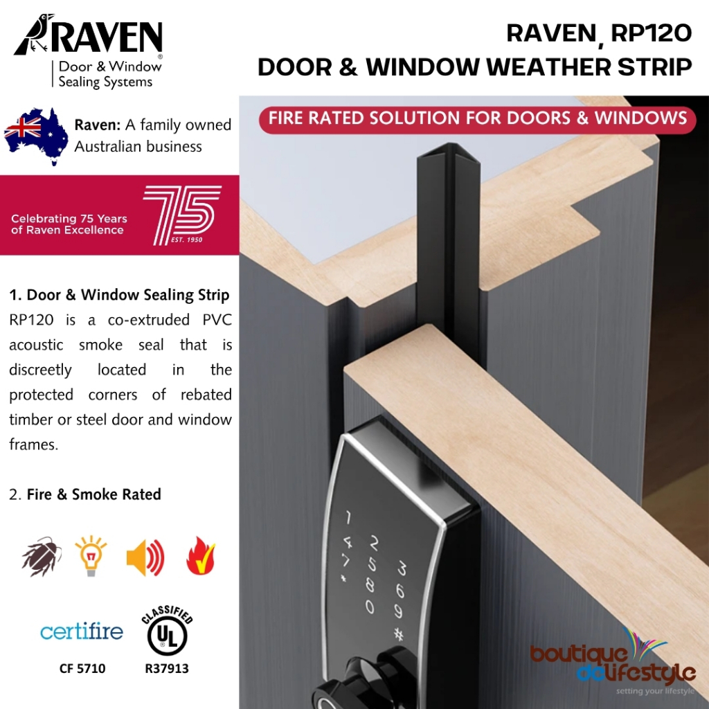 Raven, Perimeter Seal, RP120 | Shopee Singapore
