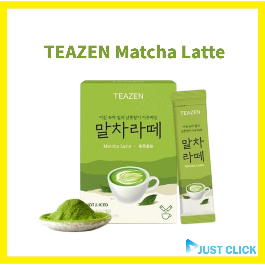 [Teazen] Maltcha latte powder stick 14.5g*7pcs | Shopee Singapore