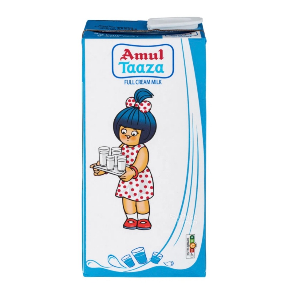 Amul Taaza Full Cream Milk 1l | Shopee Singapore