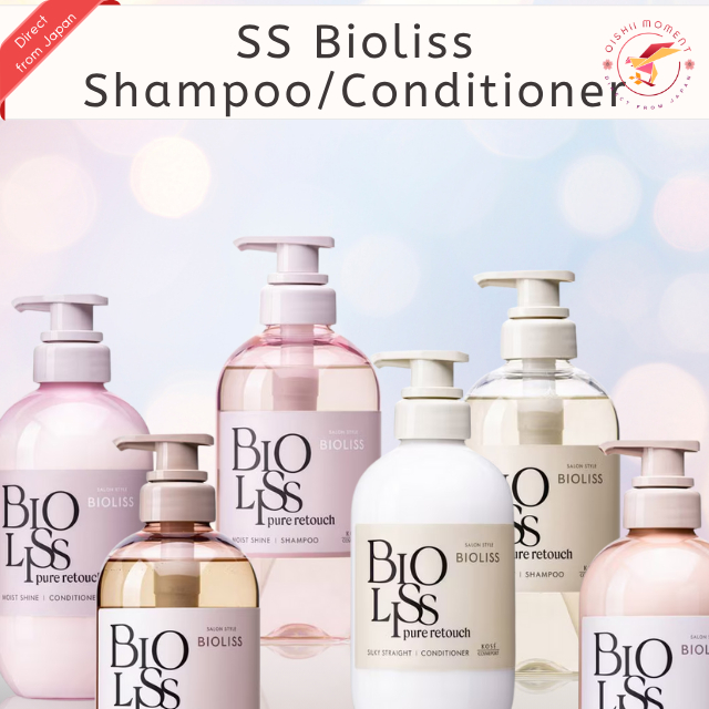 SS Bioliss Pure Retouch Japanese Shampoo | Natural Hair Retouching 3 ...