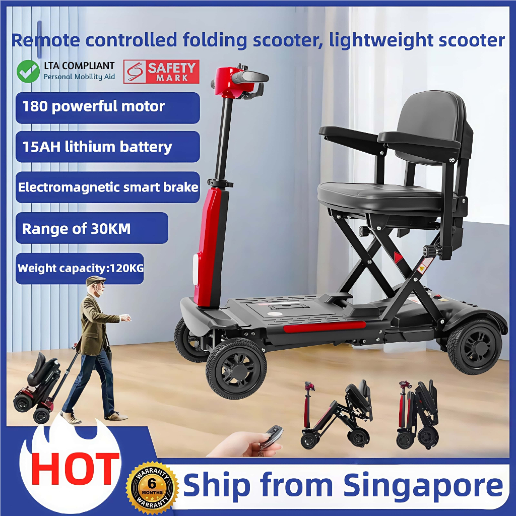 [SG Stock] PMA | PMD | Automatic Folding Scooter | Lightweight Scooter ...