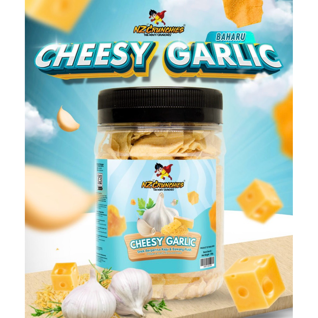 NZ Crunchies Viral Snacks Popiah Cracker HALAL 200g - 13 Flavors ...