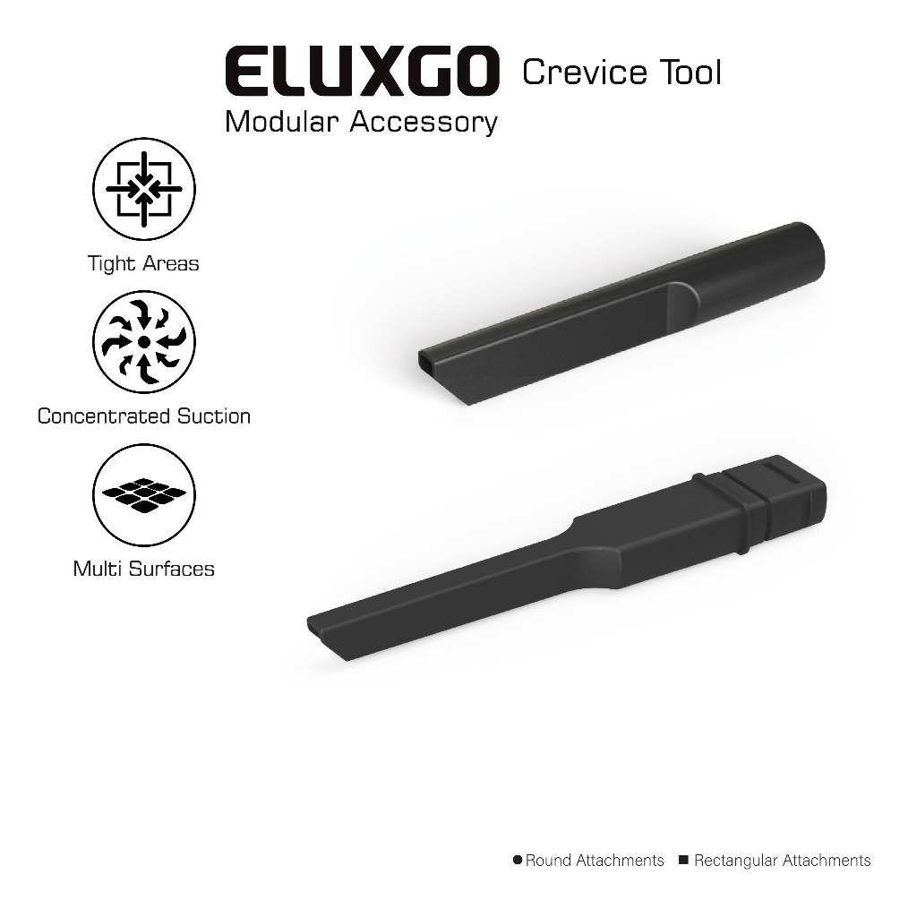 ELUXGO Crevice Tool for Vacuum Cleaner | Shopee Singapore