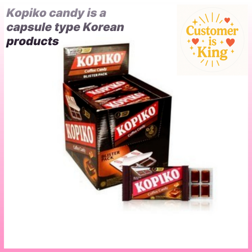 Kopiko Candy 32g is a capsule-type Korean product. It is 8 pieces per ...