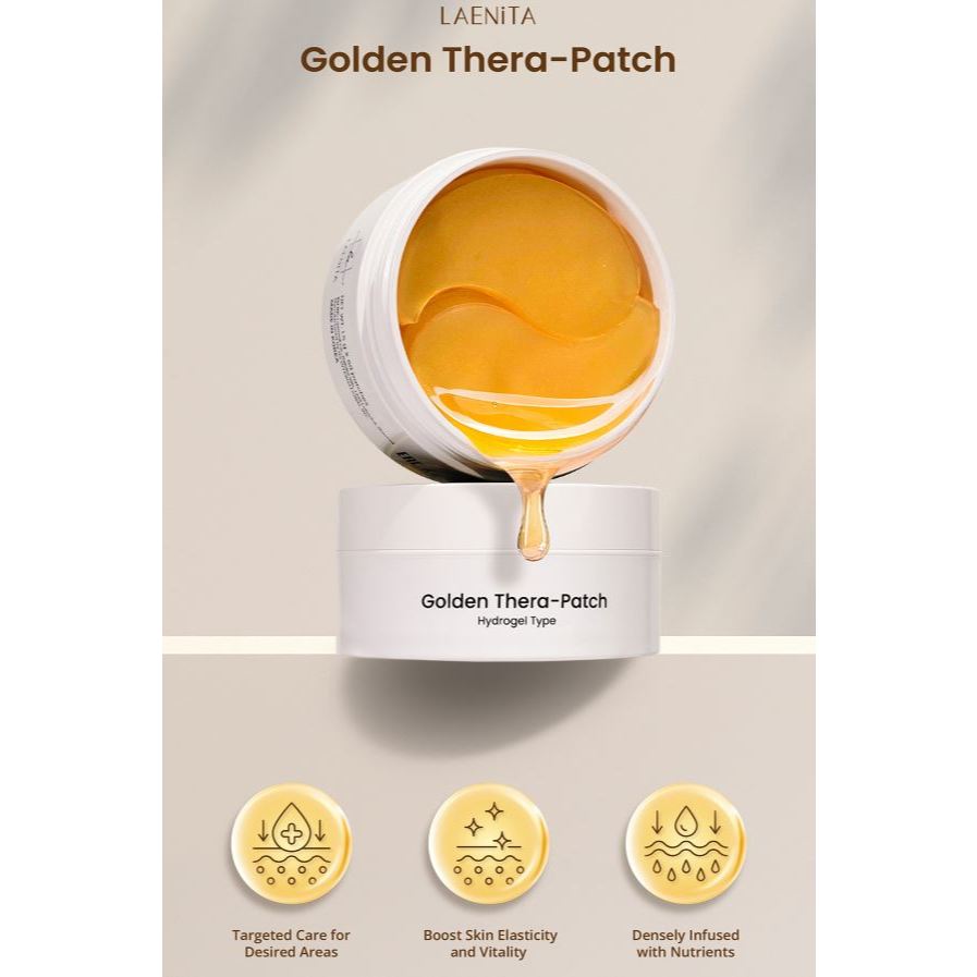[LaeNiTa] Korea Skincare - Golden Thera- Patch 60patches | Shopee Singapore