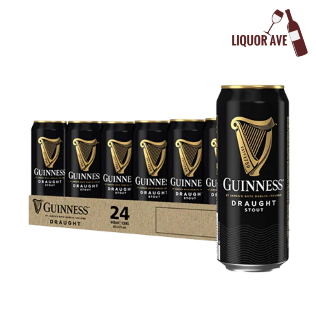 Guinness Draught - 440ml x 24 cans (BBD: 12/2025) | Shopee Singapore