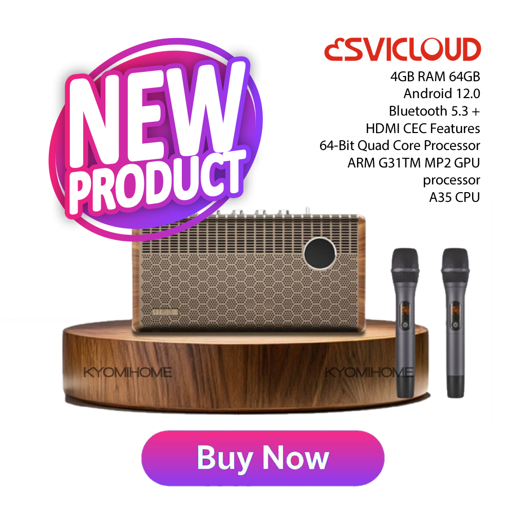 SVICloud KTV Sound Bar ALL in One System 100W 小雲電視盒 SVI Cloud Xiao Yun ...
