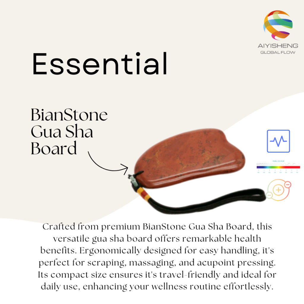 AIYISHENG BianStone Gua Sha Board | Shopee Singapore